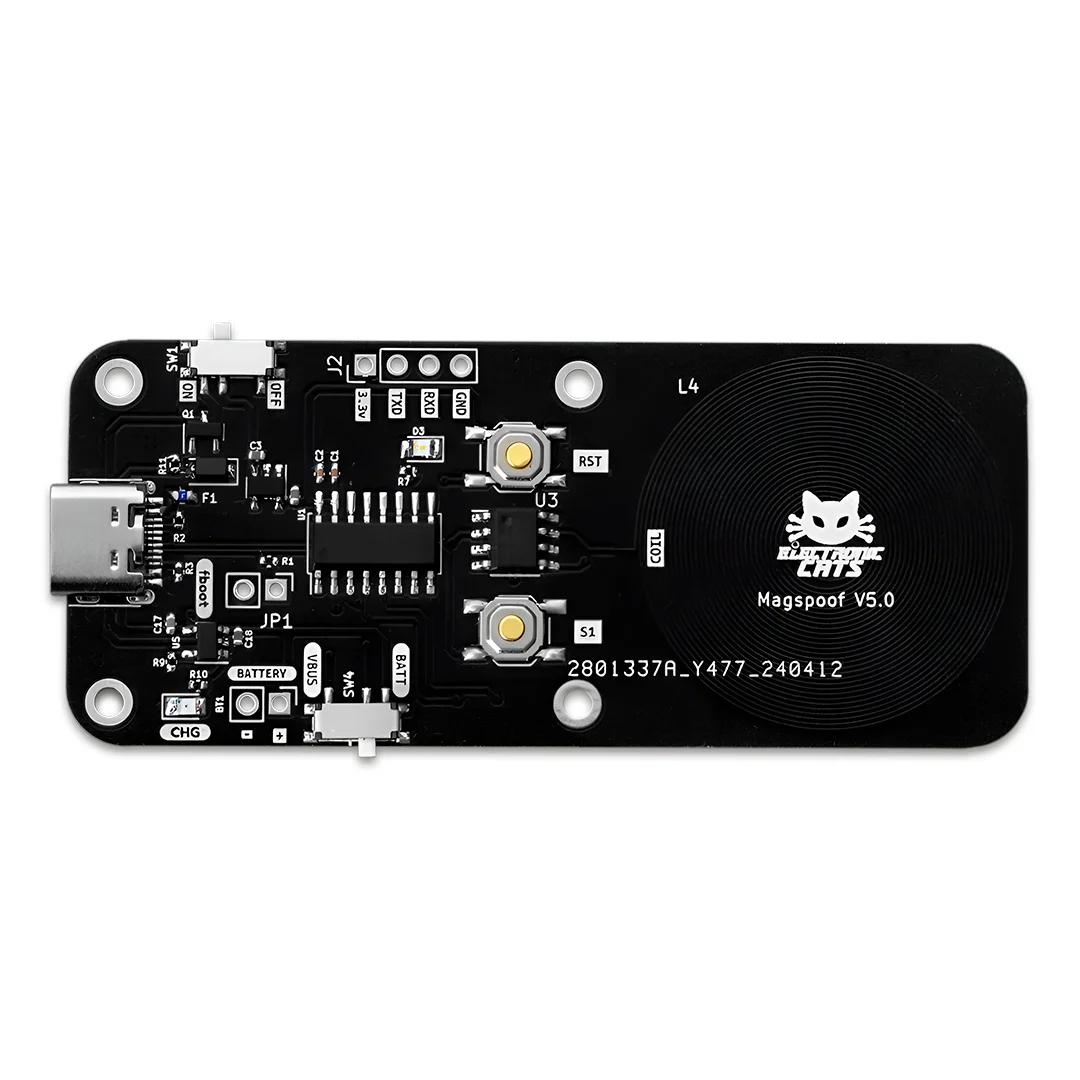 MagSpoof V5 – Latest Magnetic Card Emulator – Electronic Cats ...
