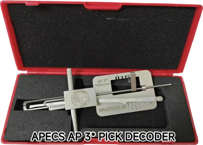Lishi APECS AP Pick & Decoder - NSuper Locks - KSEC Worldwide