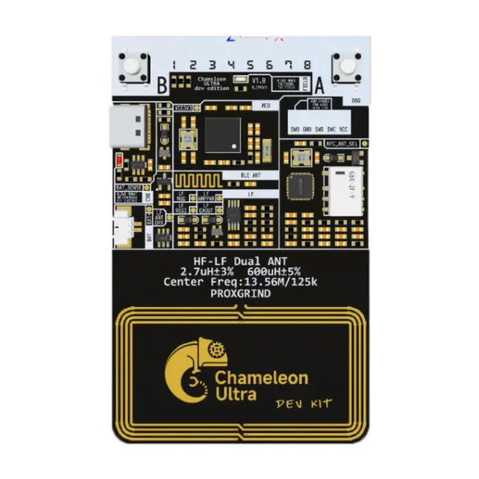 Chameleon Emulators ChameleonUltra Dev Kit - RFID Key Fob & NFC ...