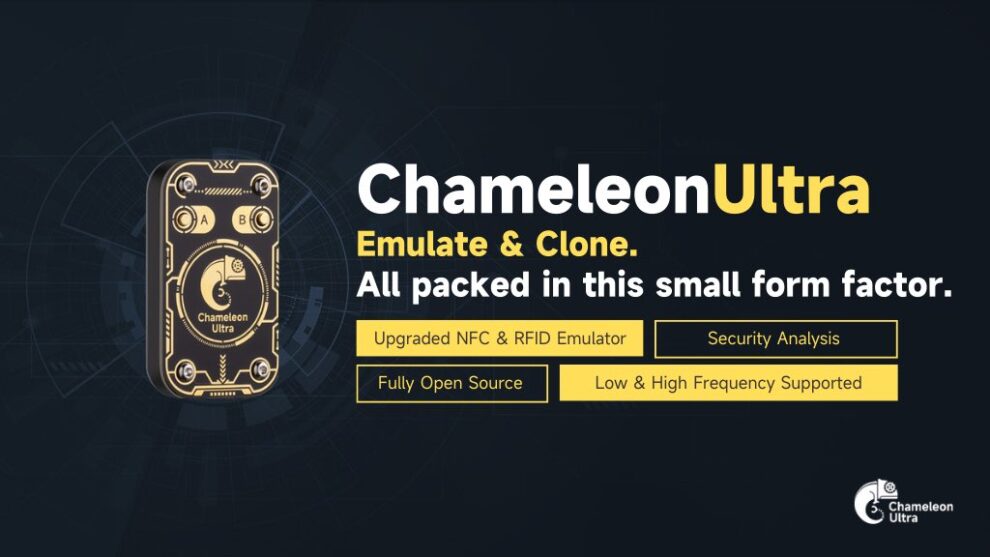 ProxGrind Chameleon Ultra - Ultimate RFID Key Fob & NFC Emulator ...