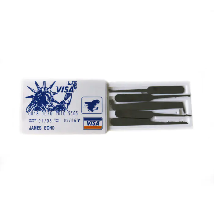 Credit Card Stealth Pick Set (James Bond) - KSEC Worldwide