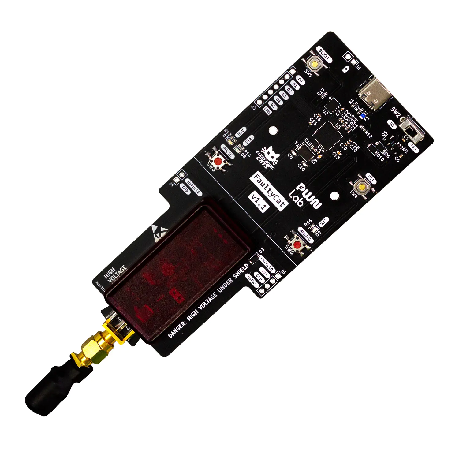 Faulty Cat - Electromagnetic Magnetic Fault Injection (EMFI) tool ...