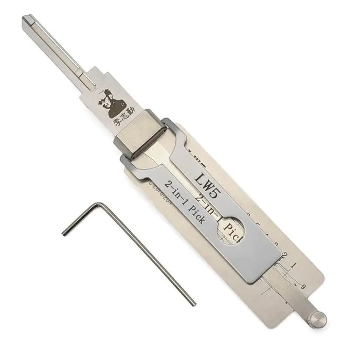 Lishi - LW5 (Lockwood 5 Pin) 2-in-1 Pick & Decoder - KSEC Worldwide
