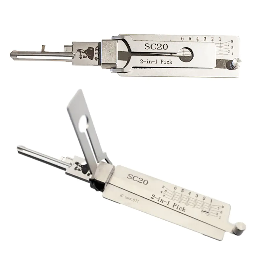 Lishi 2-in-1 Pick & Decoders – Professional Locksmith Tools | KSEC Labs
