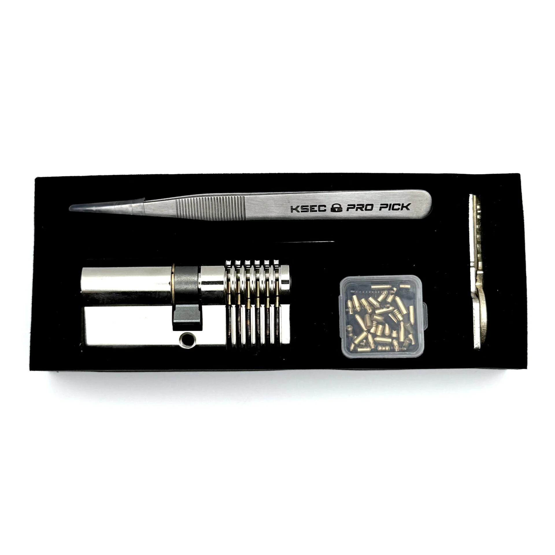 KSEC Cutaway Dimple & Euro Cylinder - Dual Practice Lock & Pinning Set ...