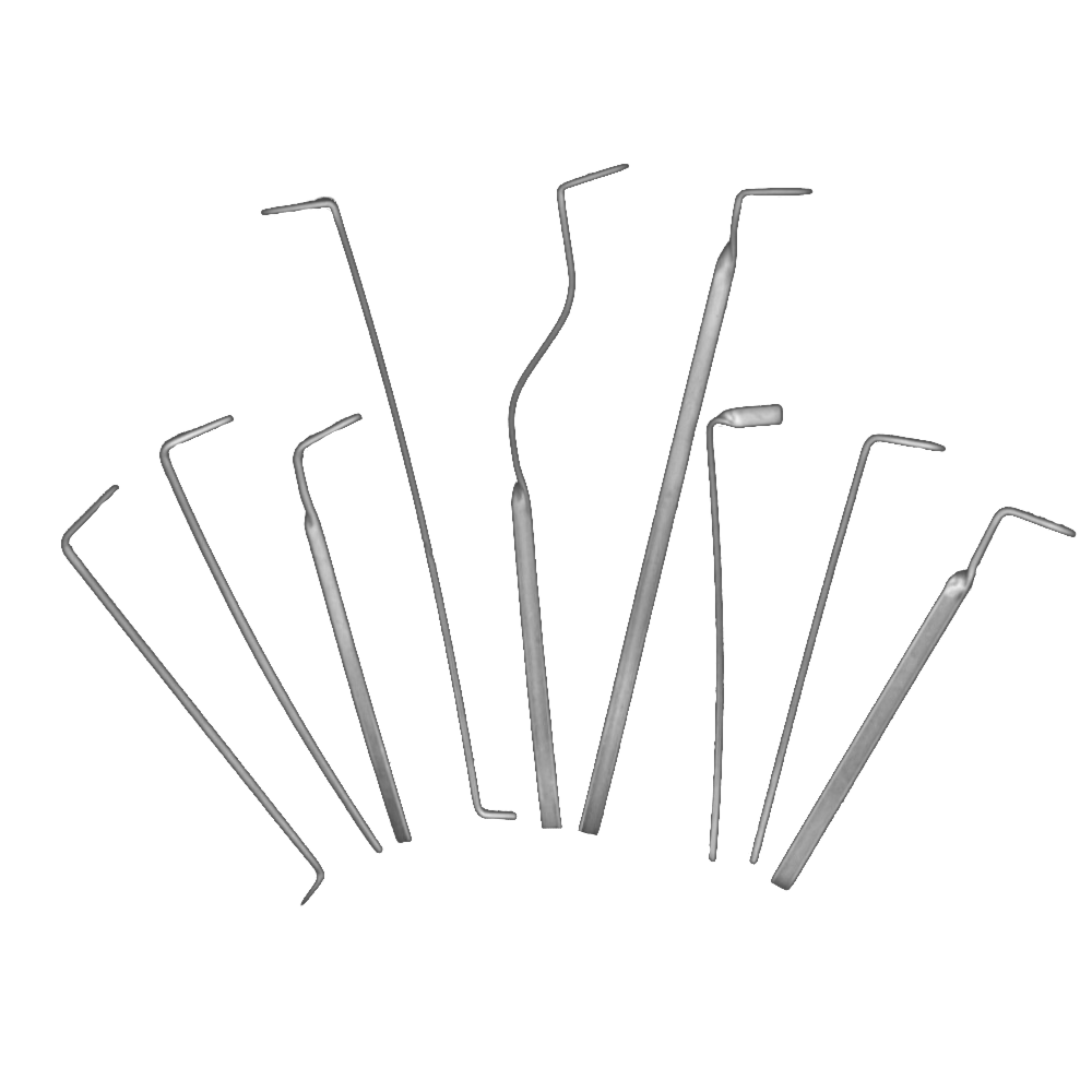 KSEC Pro Pick X9 Tension Wrench Set Comprehensive Set With Nine