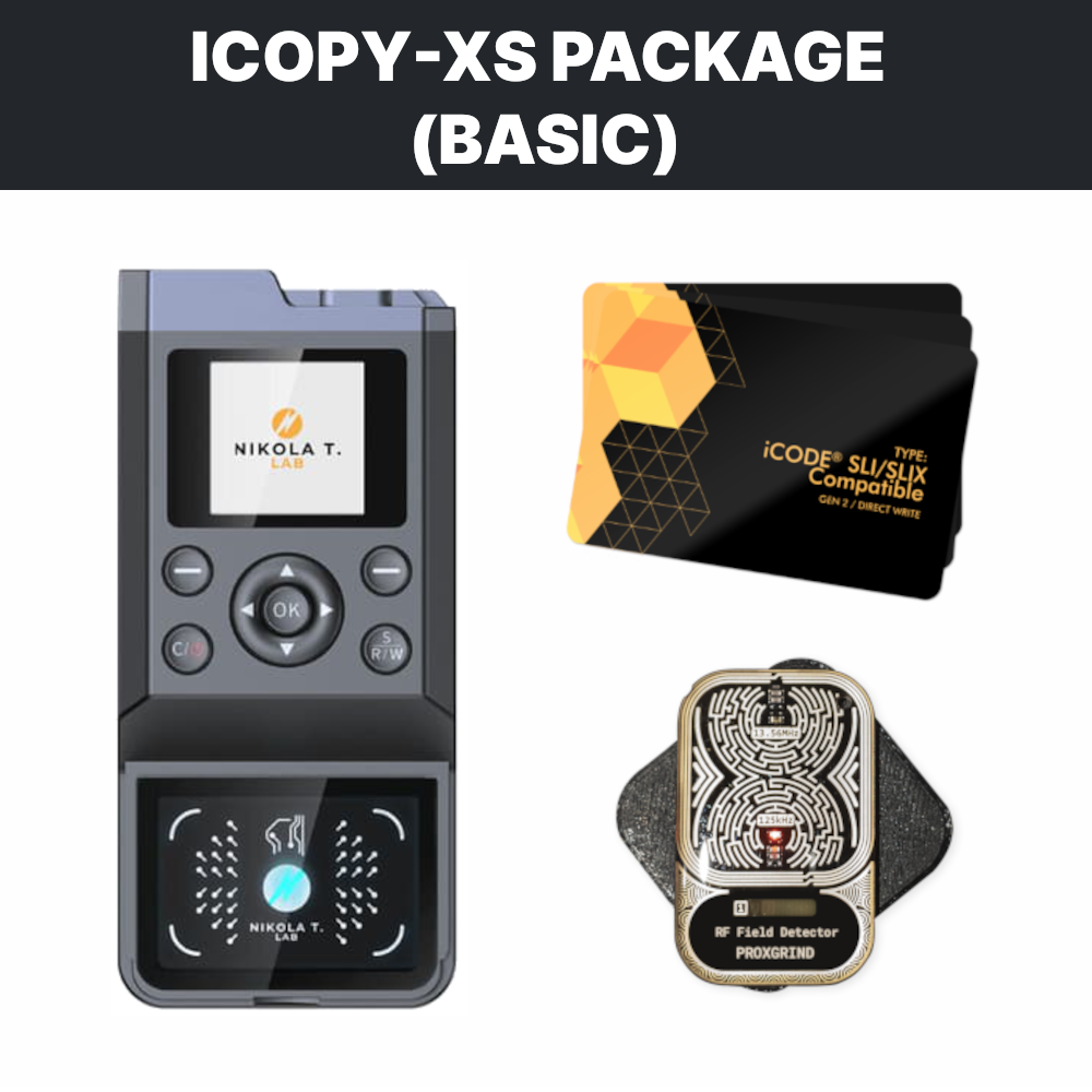 ICopy-XS Package (Basic) - RFID NFC Cloning Bundle - RFID Access Cards ...
