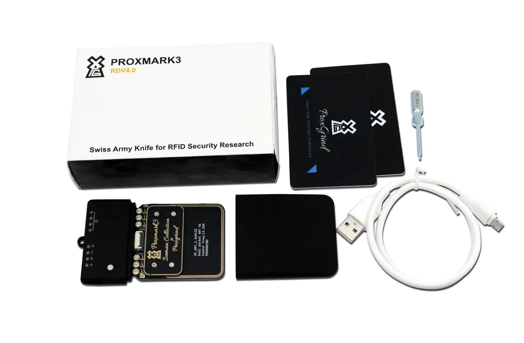 Proxmark 3 RDv4.01 Kit - RFID Card Cloning & Research Device | Building ...